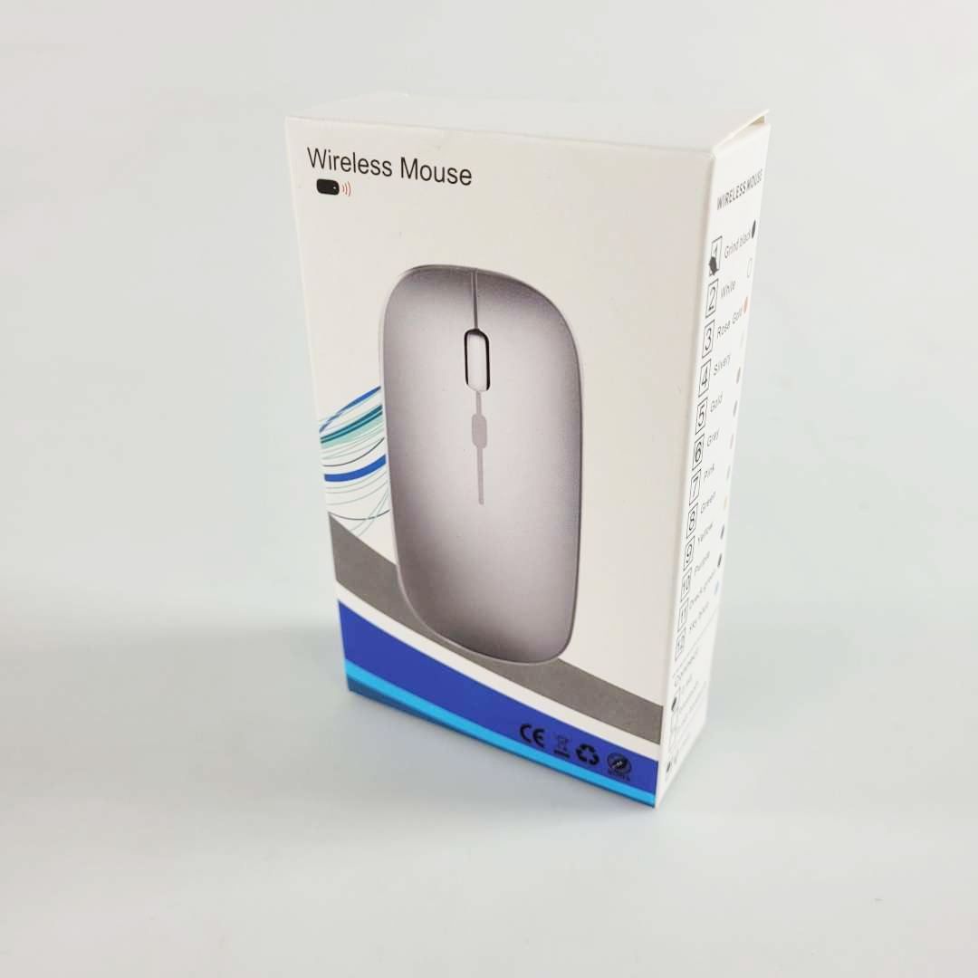 YINDIAO Super Slim Silent Optical Wireless Mouse USB Recharge 2.4 GHz ...