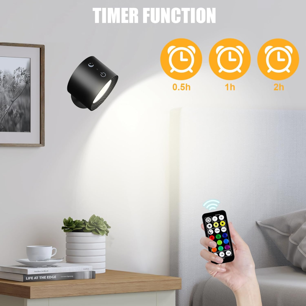 Fealive Lampu Dinding Hias Double Side Wall Lamp 3in1 RGB Color 5W ...