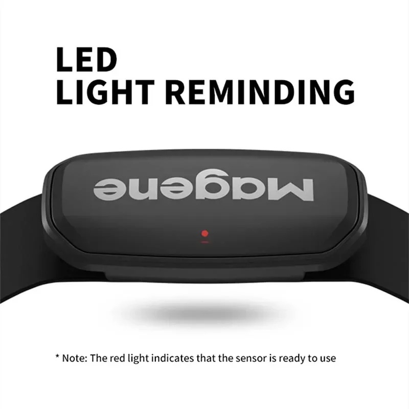 MAGENE Heart Rate Monitor Chest Strap Sensor Jantung Bluetooth ANT ...