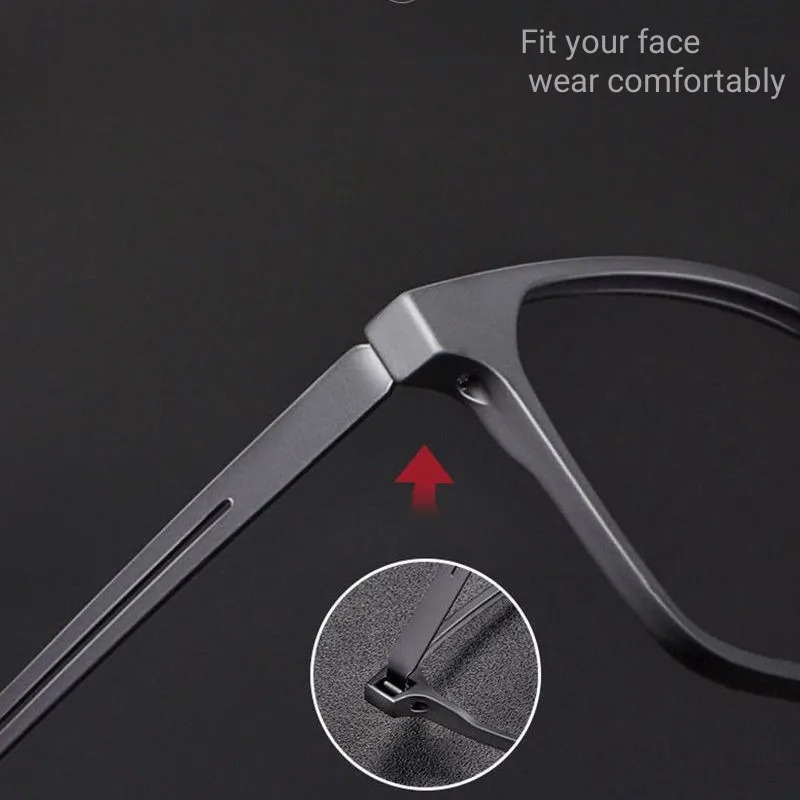 MOMOJA Kacamata Minus Anti Blue Light Myopia Glasses TR90 Frame -2.5 ...