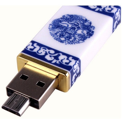 Adapter Konverter USB ke Micro USB OTG - PNLF010 - No Color
