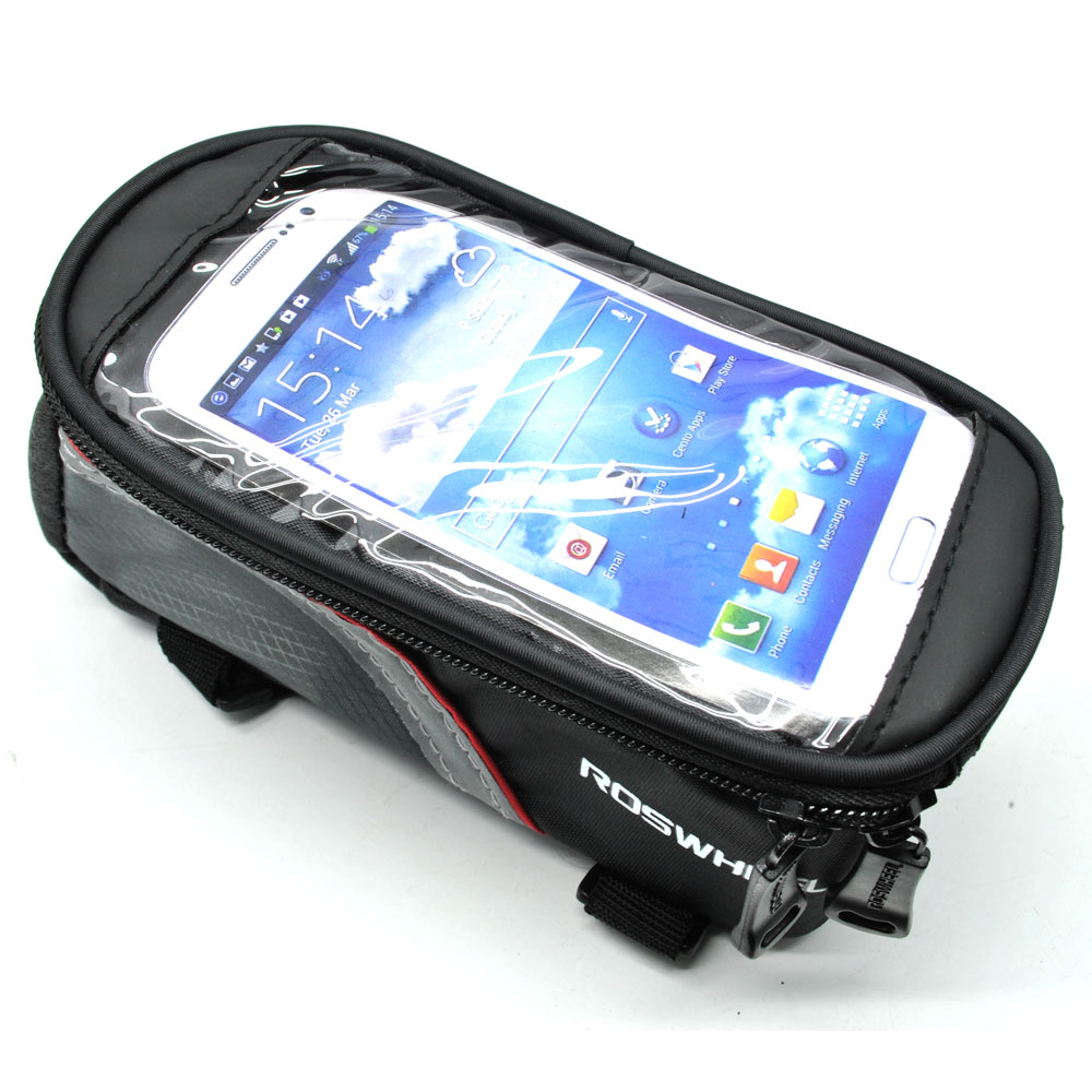Roswheel Tas Sepeda Waterproof Smartphone 5.5 Inch - 12496 - Red