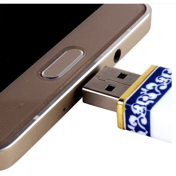 Adapter Konverter USB ke Micro USB OTG - PNLF010 - No Color