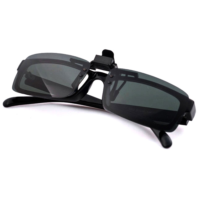 Lensa Jepit Kacamata Day Vision for Night Driving Polarized - Black ...
